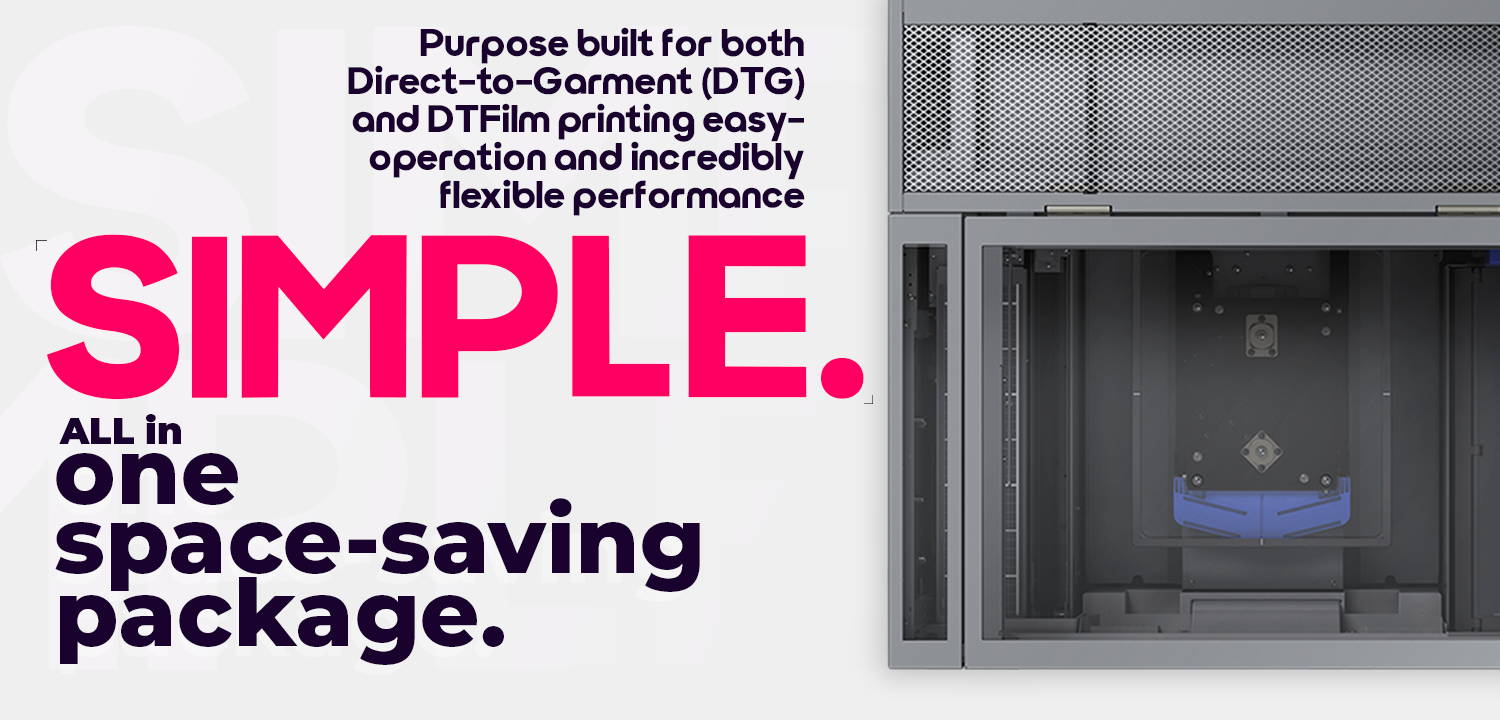 Epson SureColor F1070 Hybrid DTF and DTG Printer